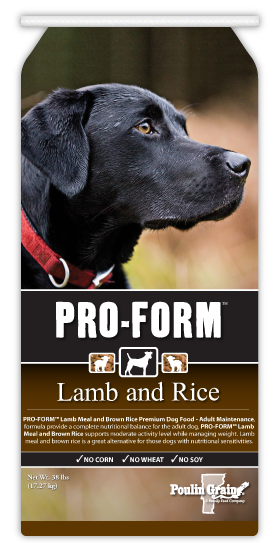PRO-FORM Lamb & Rice Premium Dog Food – Hudson Valley Feed Service